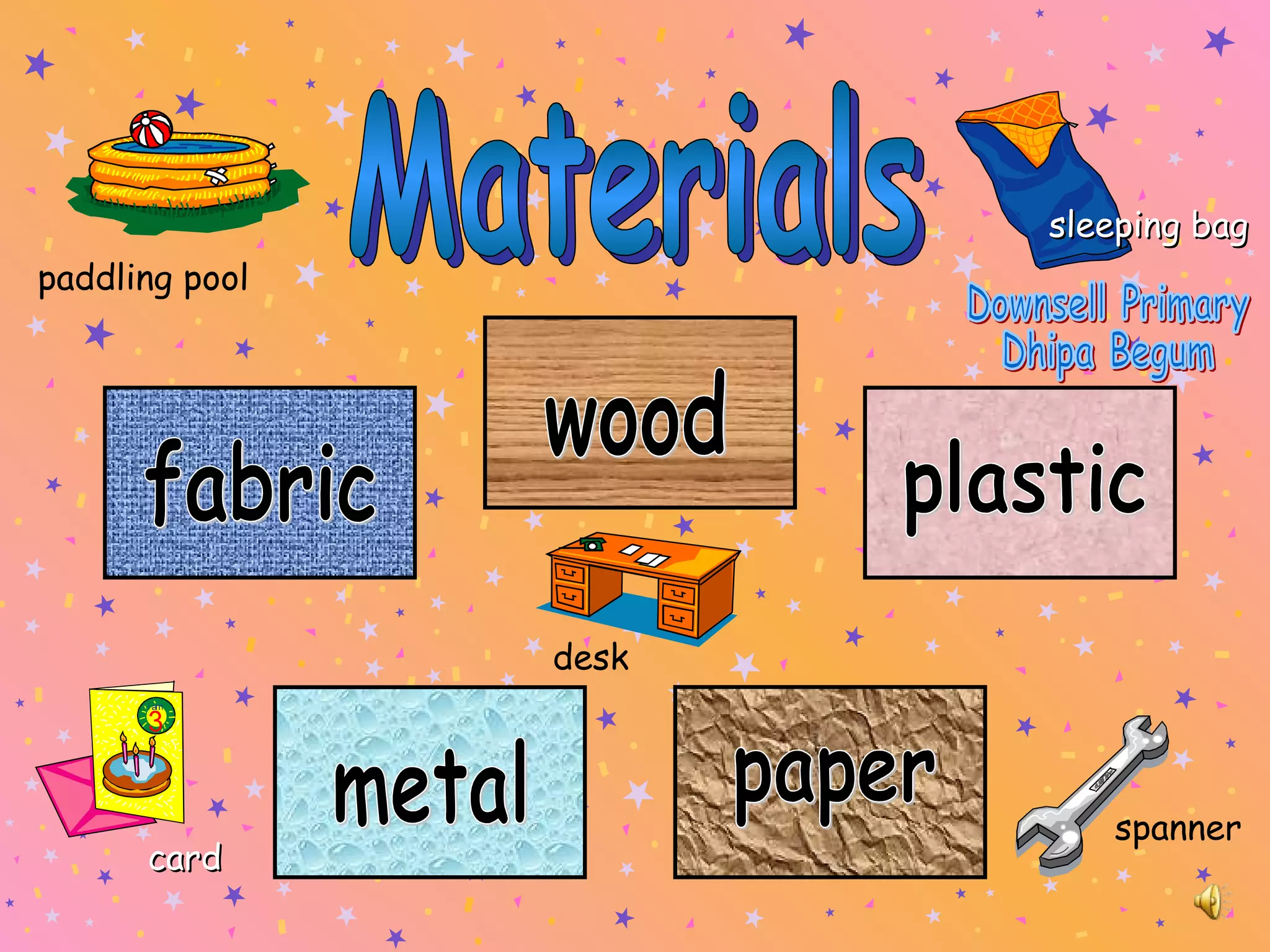 Materials - vocabulary | PPT