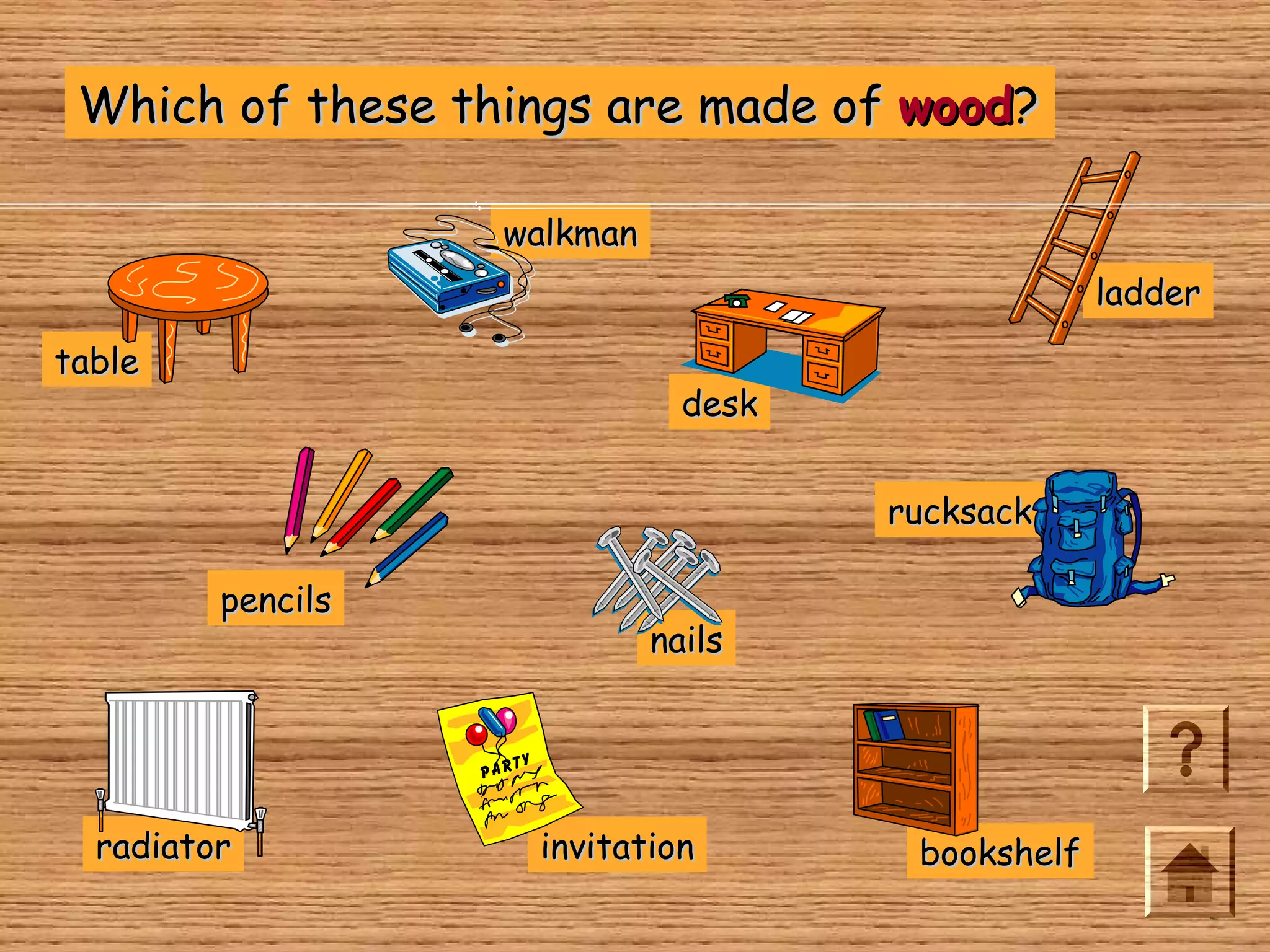 Materials - vocabulary | PPT