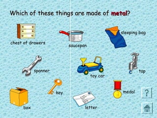 Materials - vocabulary | PPT