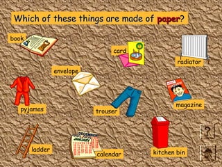 Materials - vocabulary | PPT