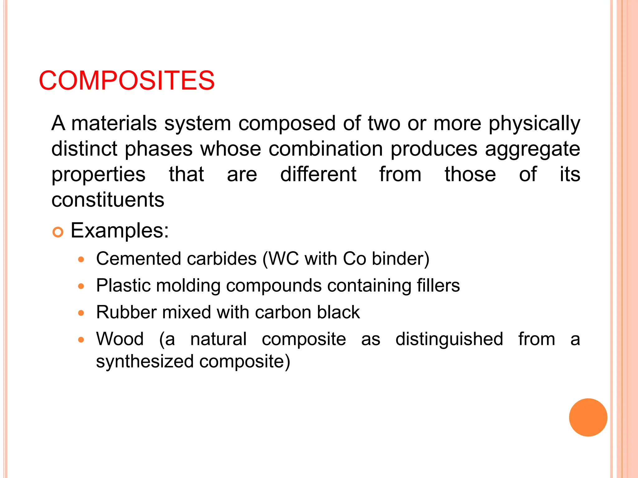 Engineering materials for students lecture | PPT