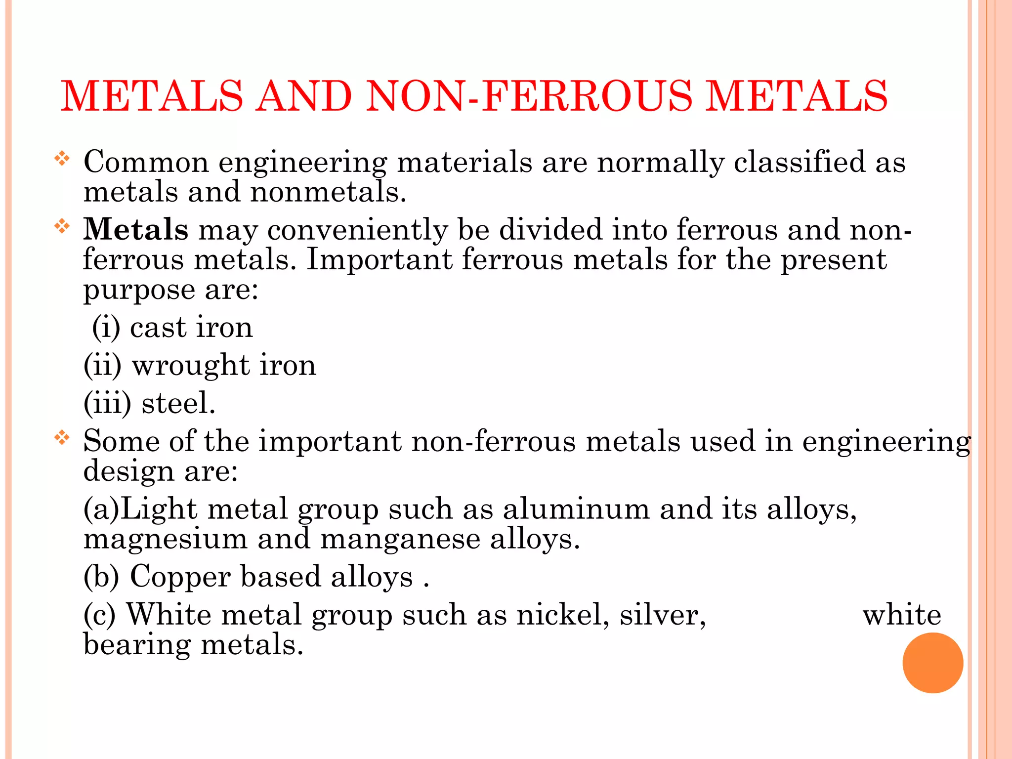 Engineering Materials | PPT
