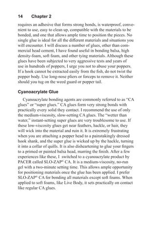 Tying Bass Poppers Materials | PDF