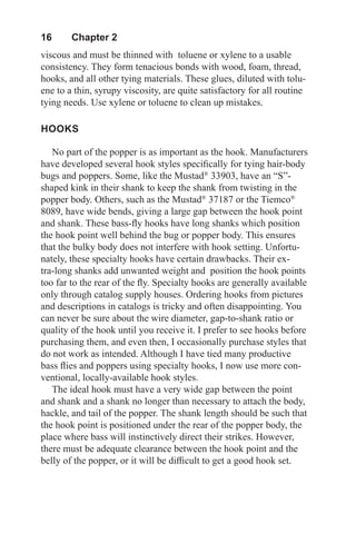 Tying Bass Poppers Materials | PDF