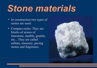 Materials And Construction | PPT