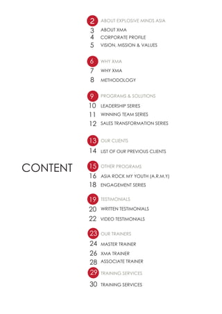 XMA Corporate Profile | PDF
