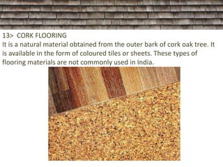 FLOORING TREATMENTS - MATERIALS AND APPLICATIONS | PPTX