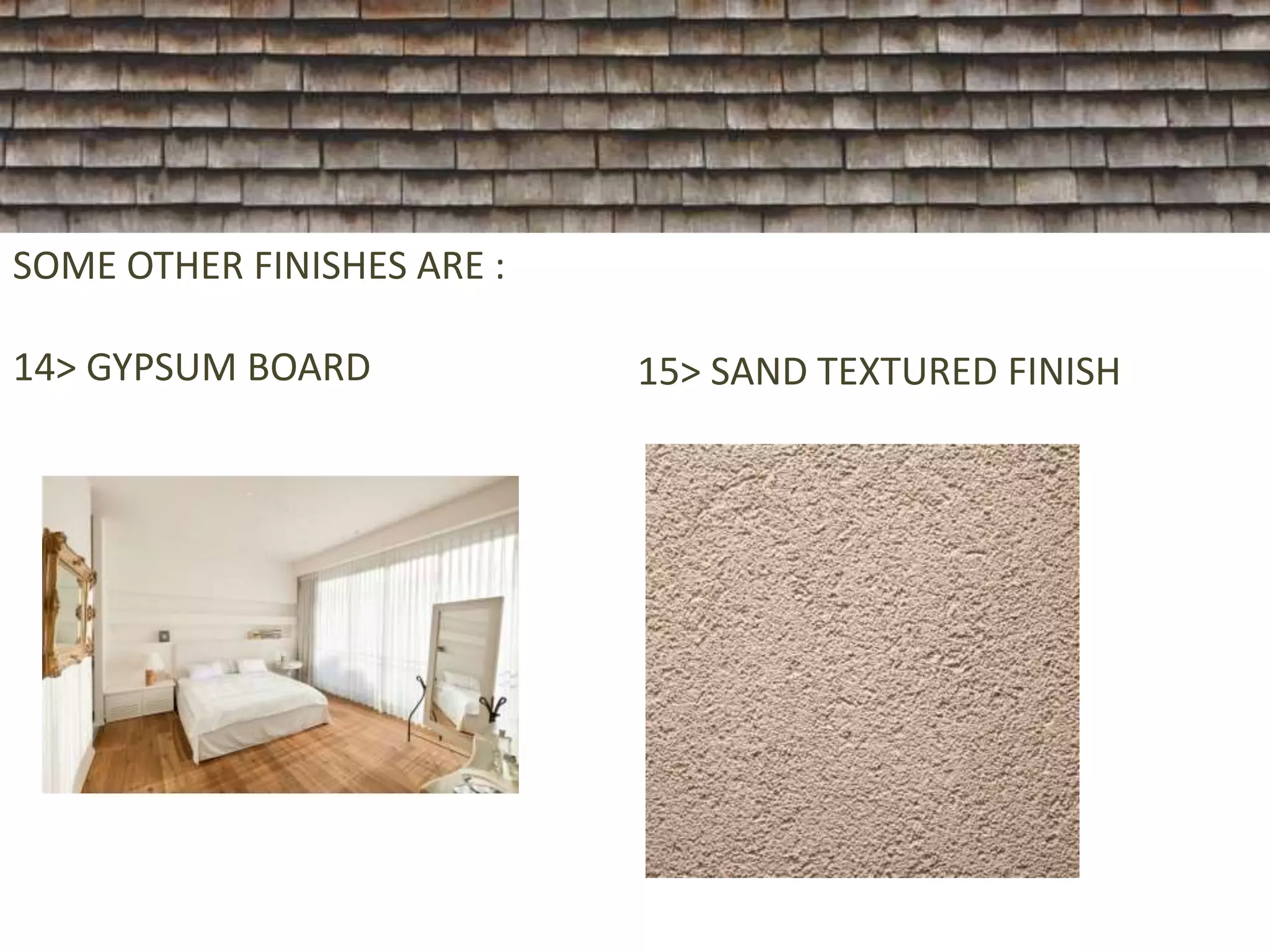 WALL FINISHES - MATERIALS AND APPLICATIONS | PPTX