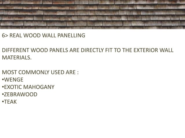 WALL FINISHES - MATERIALS AND APPLICATIONS | PPT