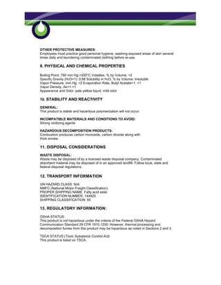 Material safetydatasheet | PDF