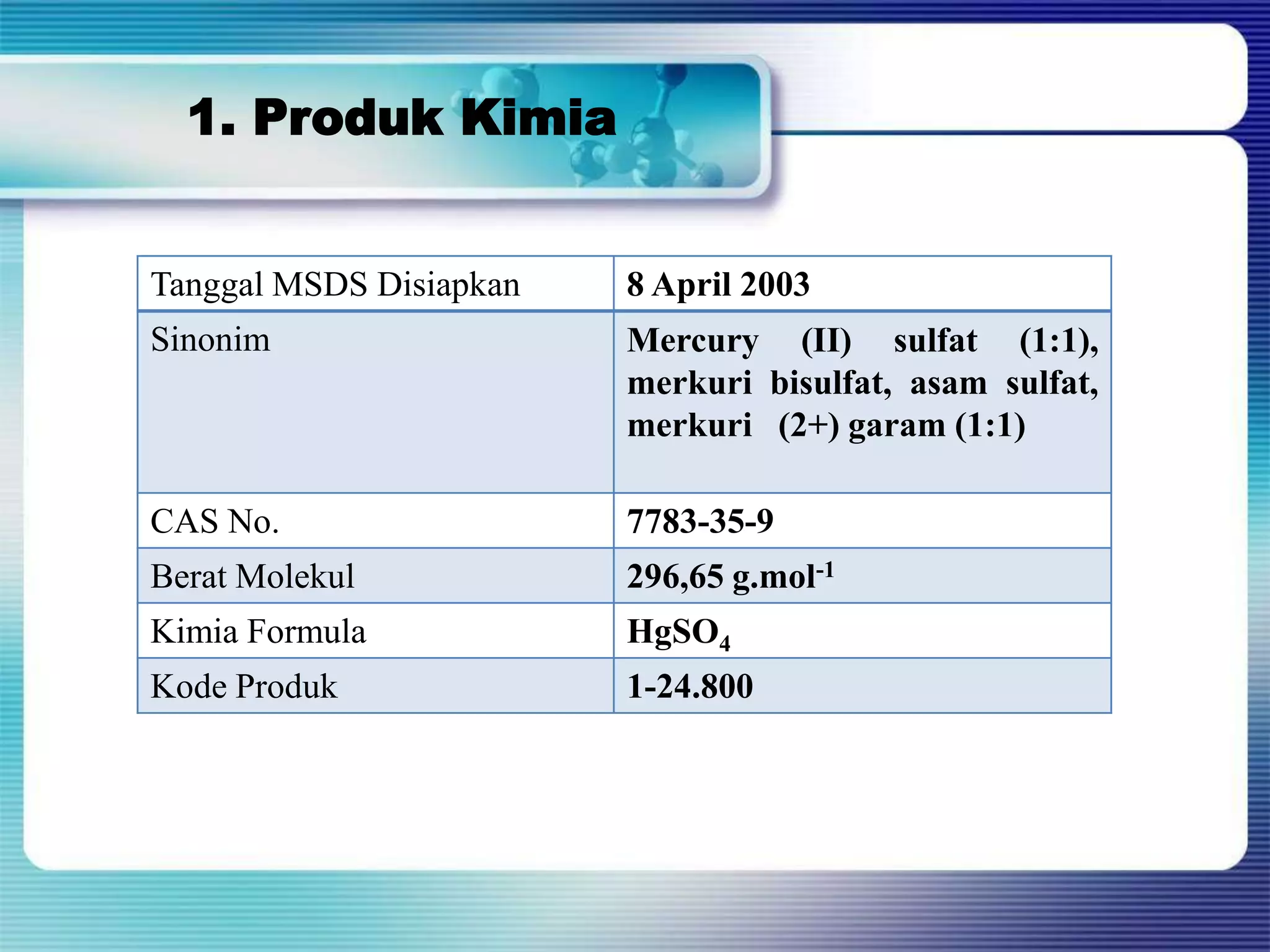 Material safety data sheet | PPTX