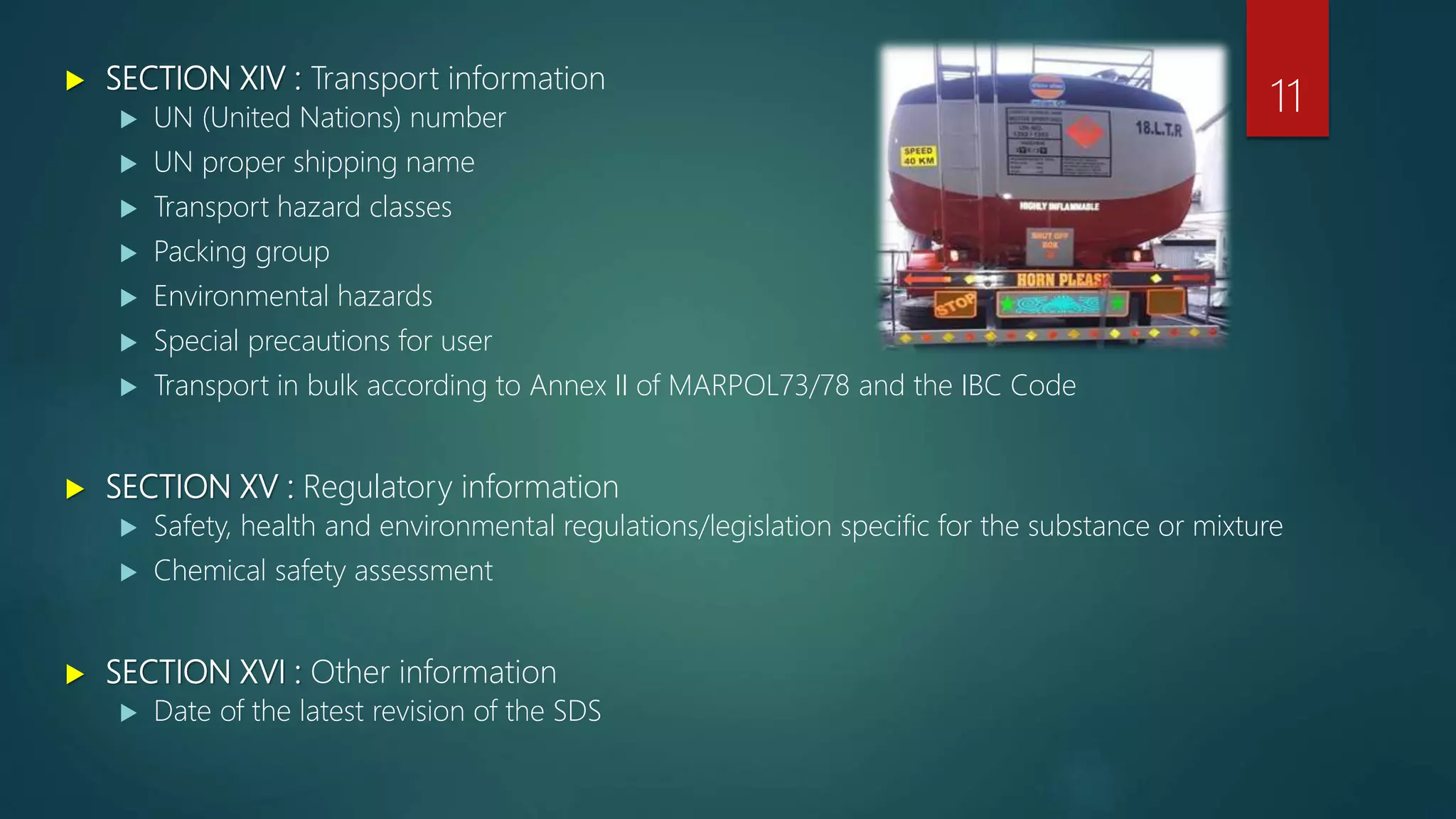 Material Safety Data Sheet - By Vishal Dakhale | PPTX