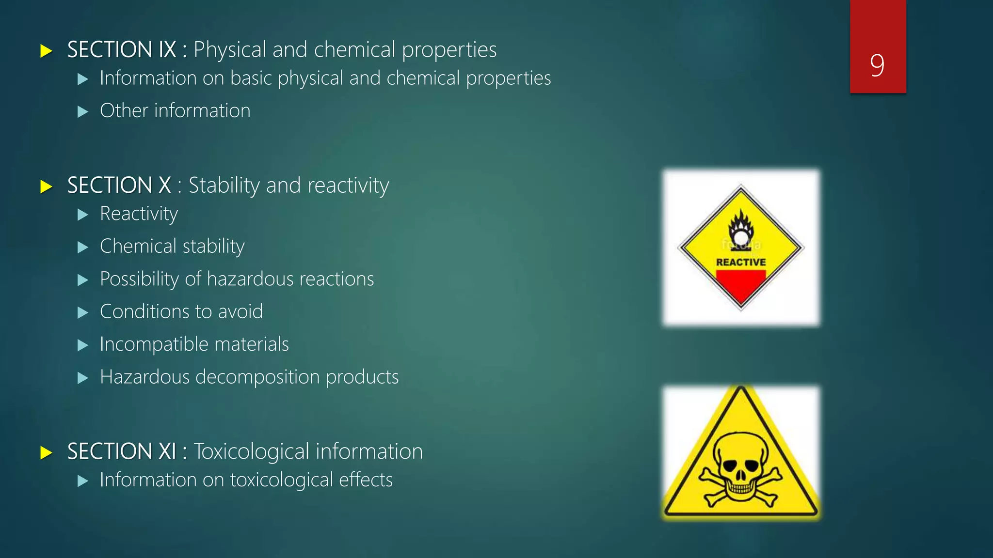 Material Safety Data Sheet - By Vishal Dakhale | PPTX