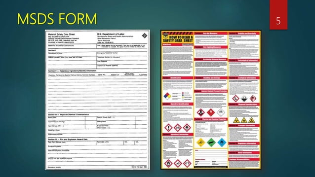Material Safety Data Sheet - By Vishal Dakhale | PPTX