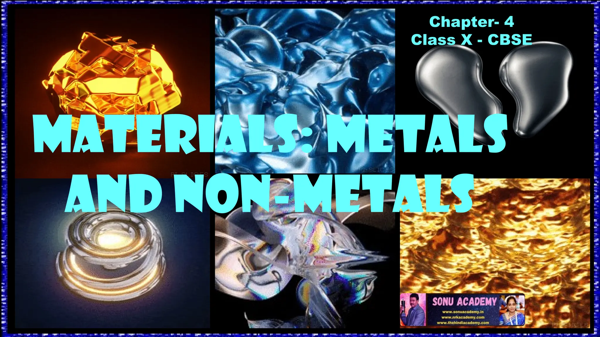 Materials: Metals and Non-Metals X- chapter3 PPT | PPTX