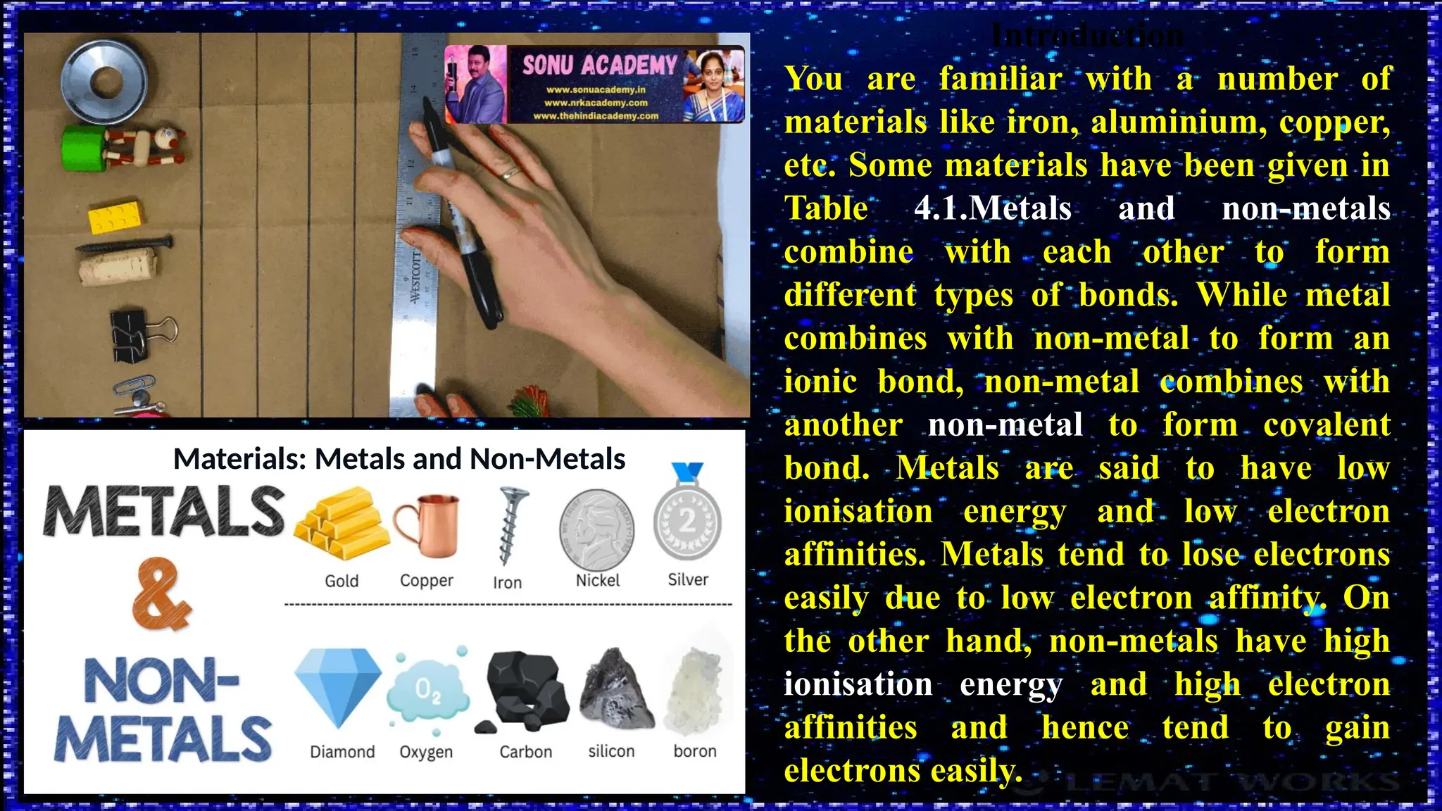 Materials: Metals and Non-Metals X- chapter3 PPT | PPT