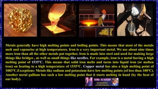 Materials: Metals and Non-Metals X- chapter3 PPT | PPTX
