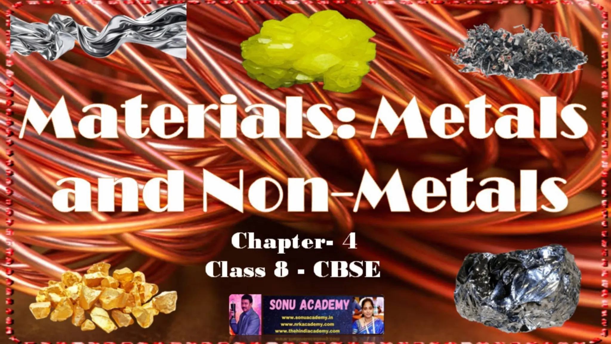 materials and metals - Introduction Chapter- 4 Class 8 - CBSEpptx | PPT