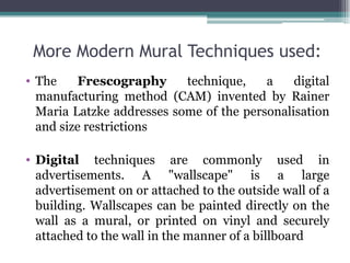 Materials and Process of Making Murals | ODP