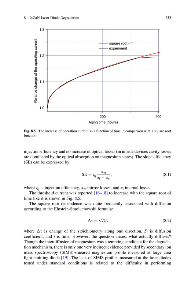 Materials and reliability handbook for semiconductor optical and ...