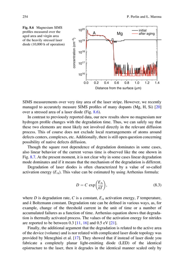 Materials and reliability handbook for semiconductor optical and ...