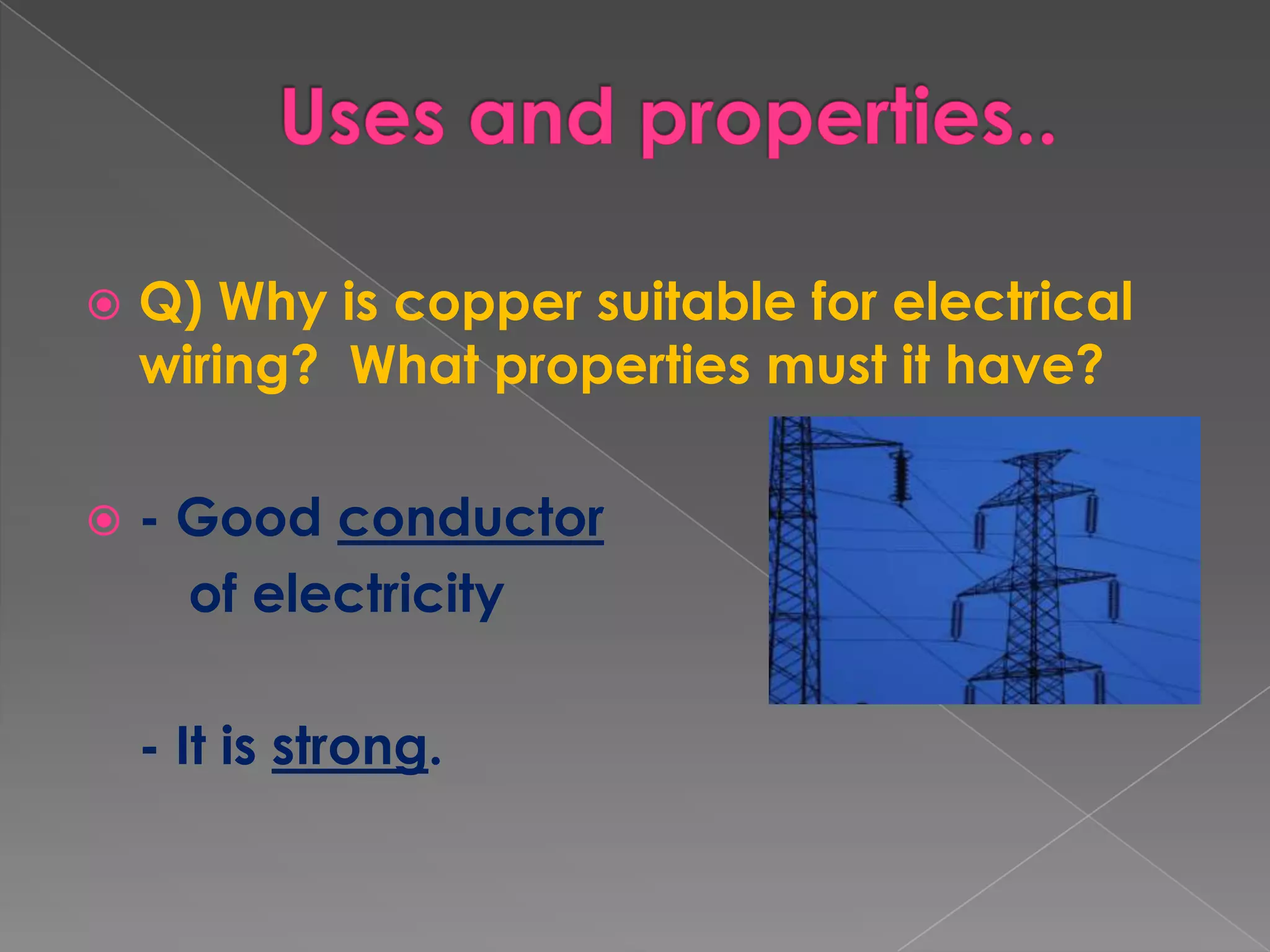 Materials and their properties presentation | PPTX