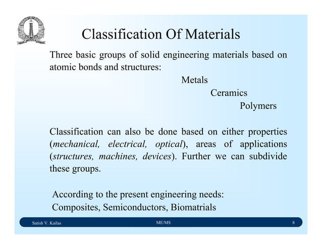 Material science notes | PDF | Chemistry | Science