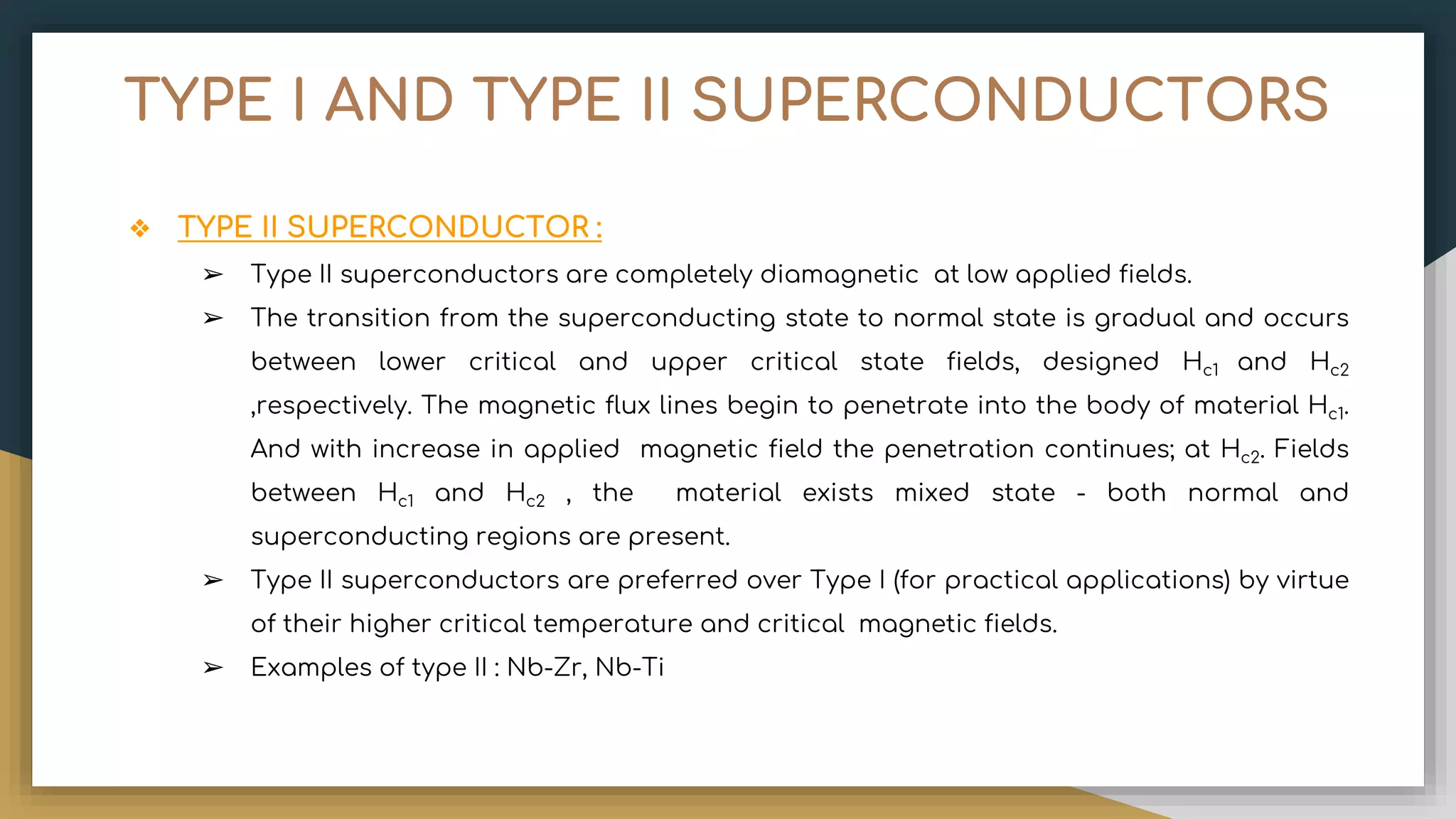 Superconductors | PPTX