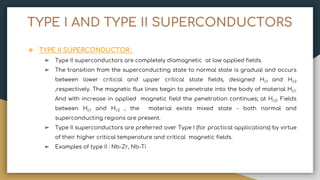 Superconductors | PPTX