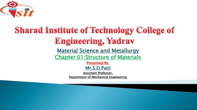 Material science and Metallurgy Lecture 10.pptx