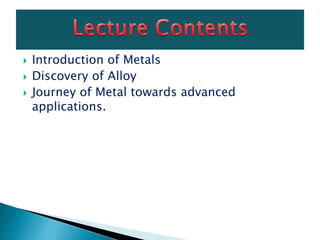 Material science and Metallurgy Lecture 2.pptx