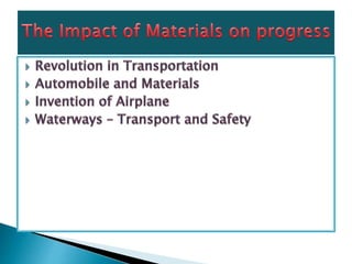 Material science and Metallurgy Lecture 3.pptx | Chemistry | Science