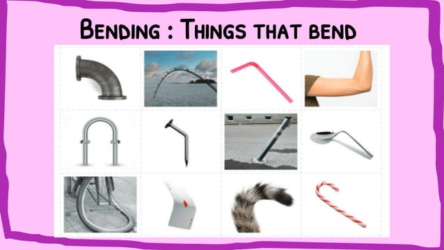 Material science Things that bend, twist and strech | PPT
