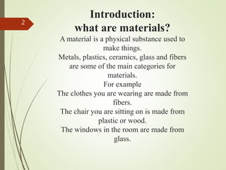 Material science ppt | PPTX