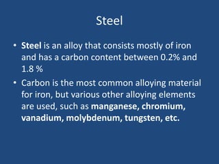 Materials classification and selection | PPTX