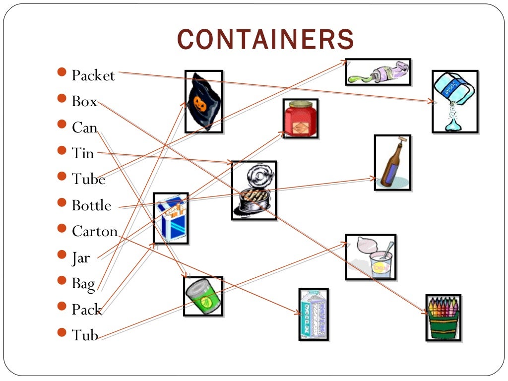 MATERIALS & CONTAINERS 1