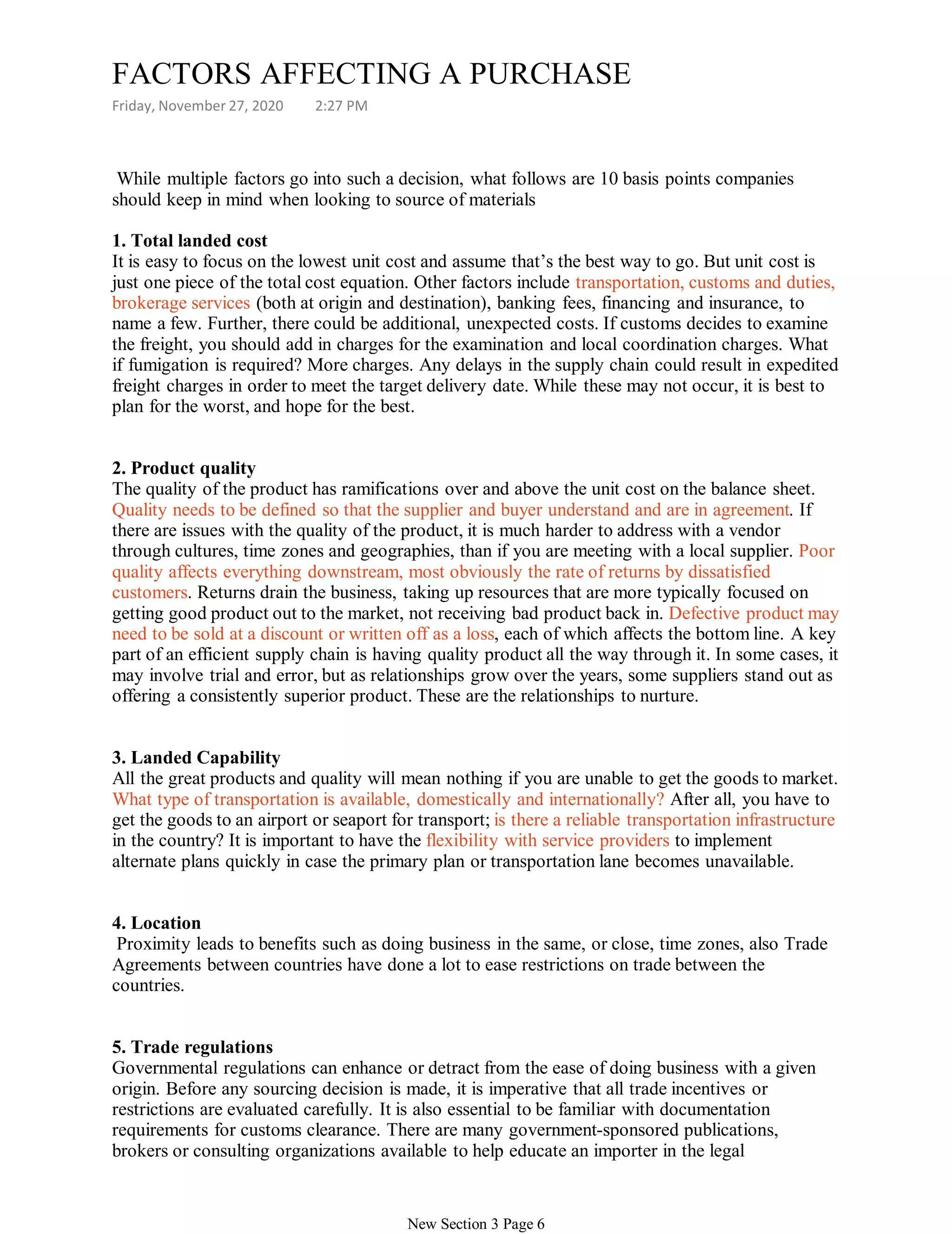 Materials control | PDF