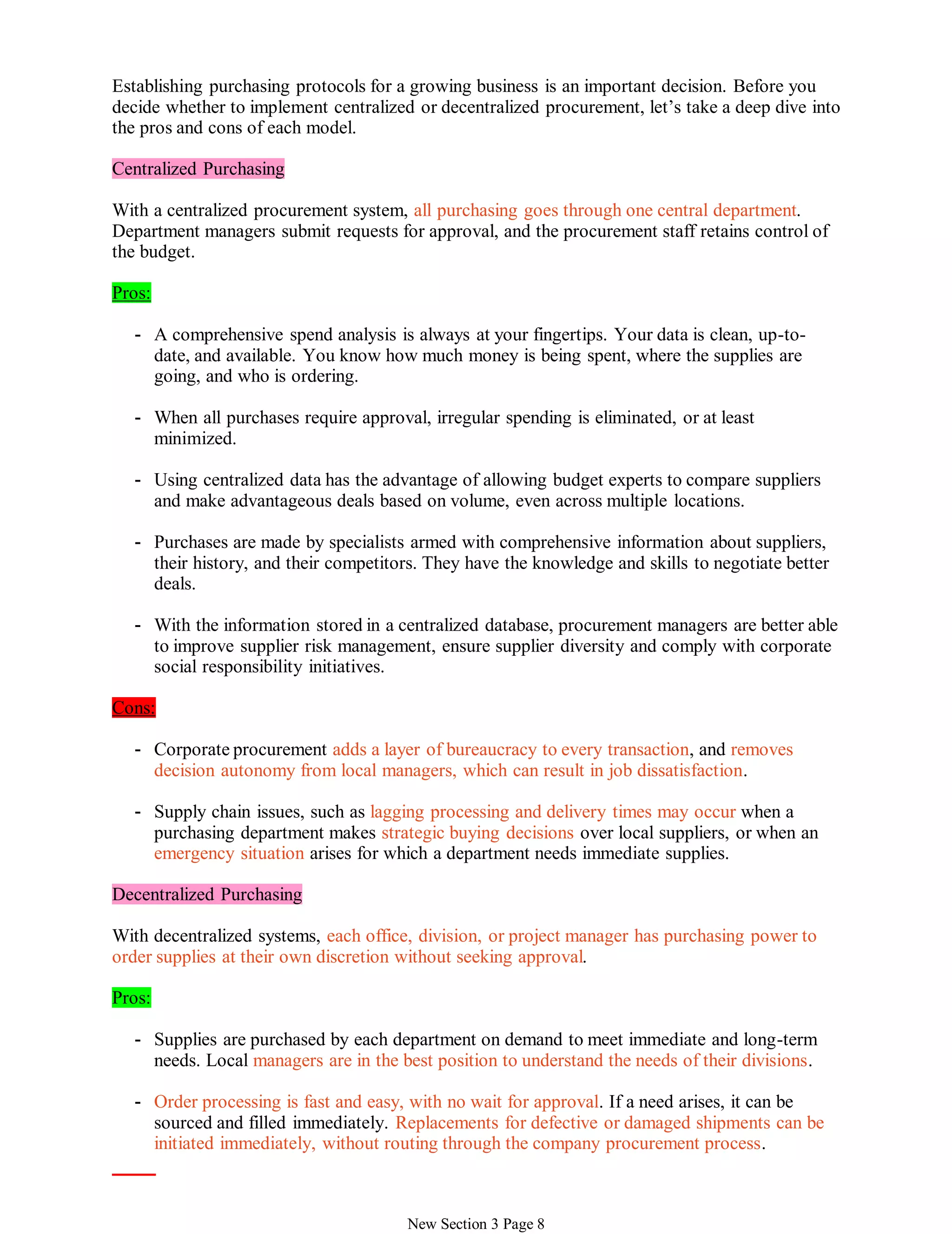 Materials control | PDF