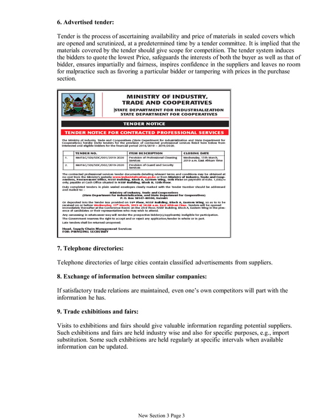 Materials control | PDF
