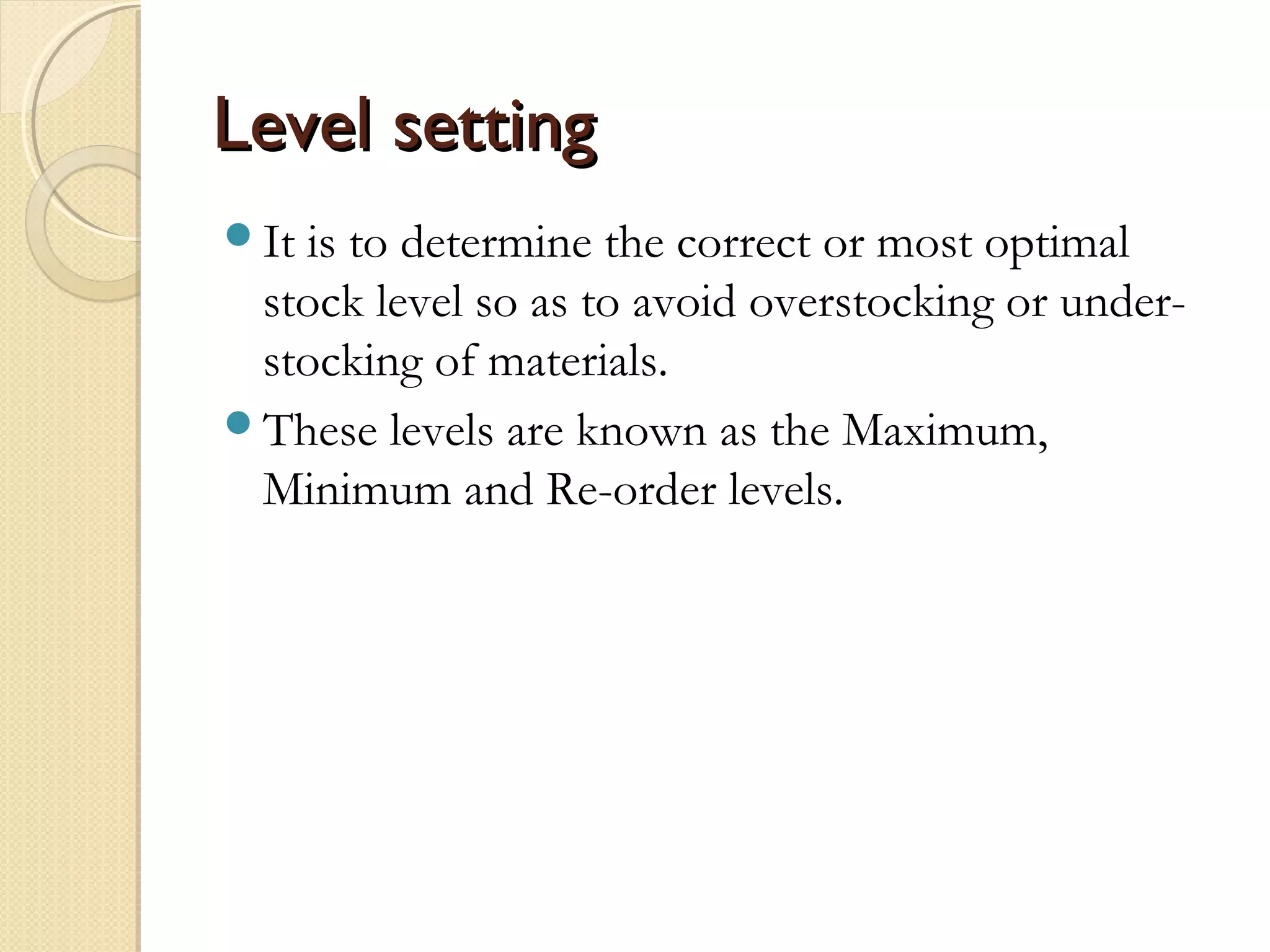 Materials cost accounting | PPT