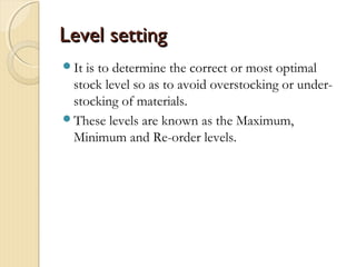Materials cost accounting | PPT