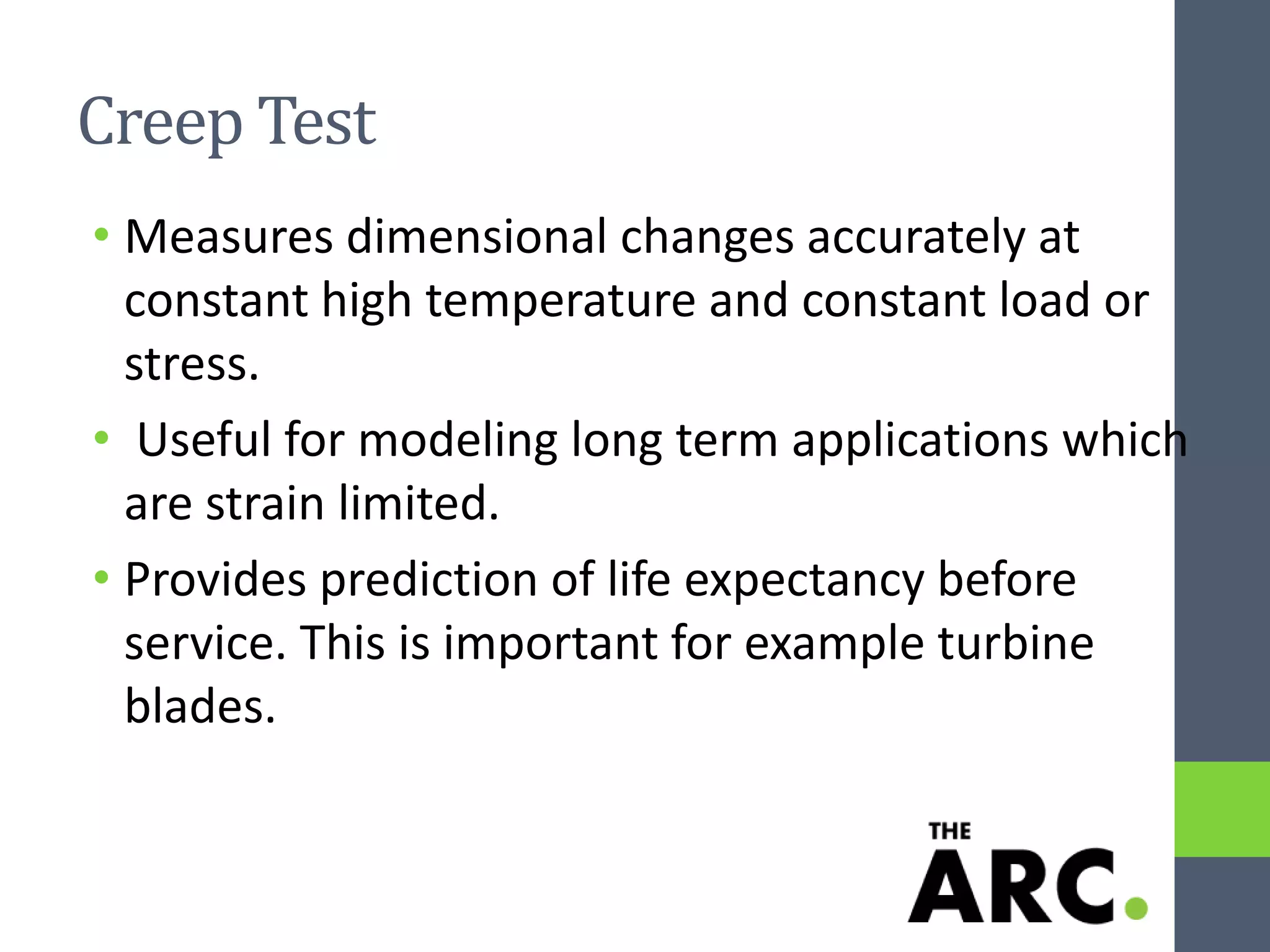 creep deformation of the Materials | PDF