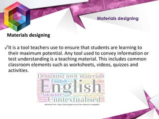 Materials designing | PPT
