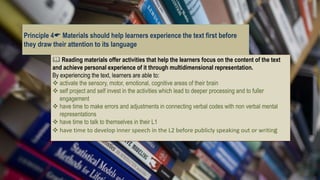 Materials development for readingskills | PPT