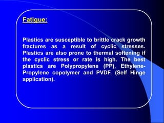 PLASICS RESIN MATERIAL SELECTION CRITERIA.ppt