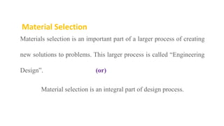 Material Selection for Product Development | PDF