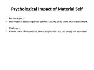 Material_Self_ By William James Power point presentation | PPTX