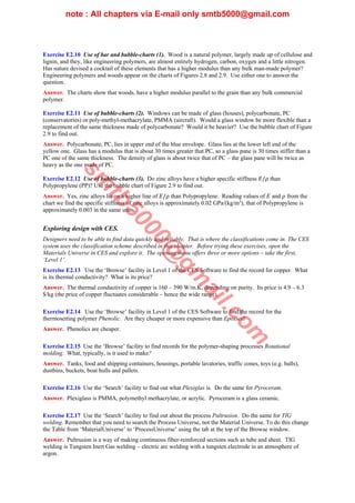 Materials engineering, science, processing and design Ashby Shercliff Cebon 3rd Edition Solution ...