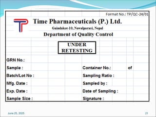 Materials & Equipments Slidesused inn pharmaceutical.ppt