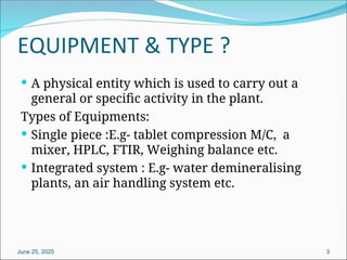 Materials & Equipments Slidesused inn pharmaceutical.ppt